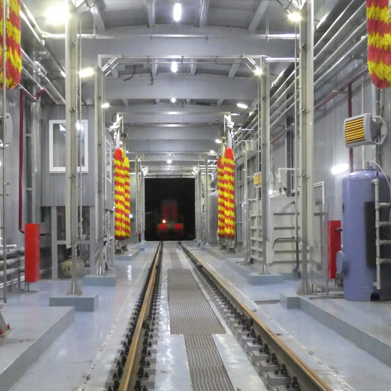 Automatic Train Washing Plant - Ultramax Hydrojet Pvt Ltd - Industrial ...