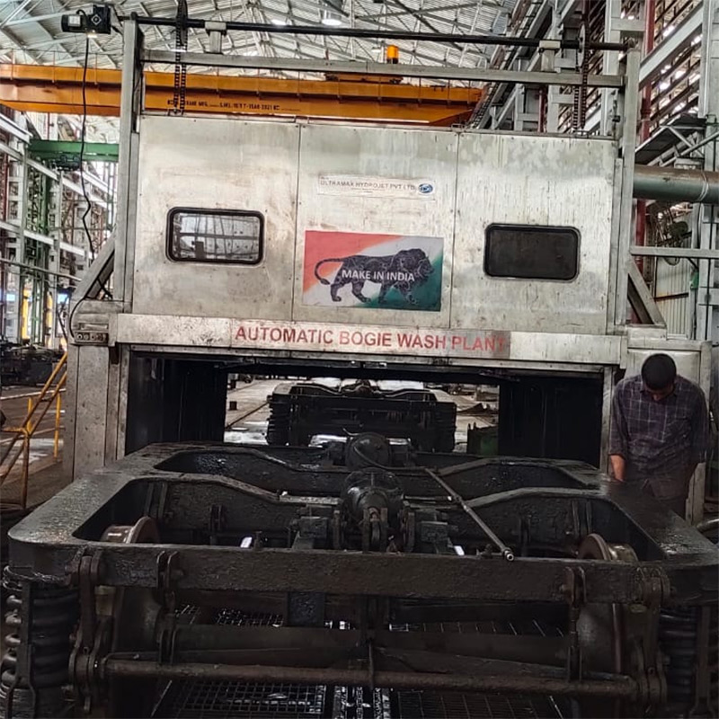 Rail Wheelset Washing Plant - Ultramax Hydrojet Pvt Ltd - Industrial ...